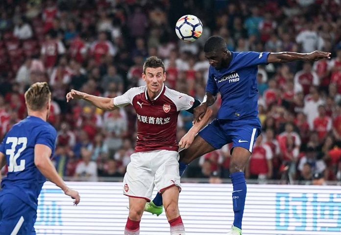 (Image) Chelsea's preparations for the Community Shield begin